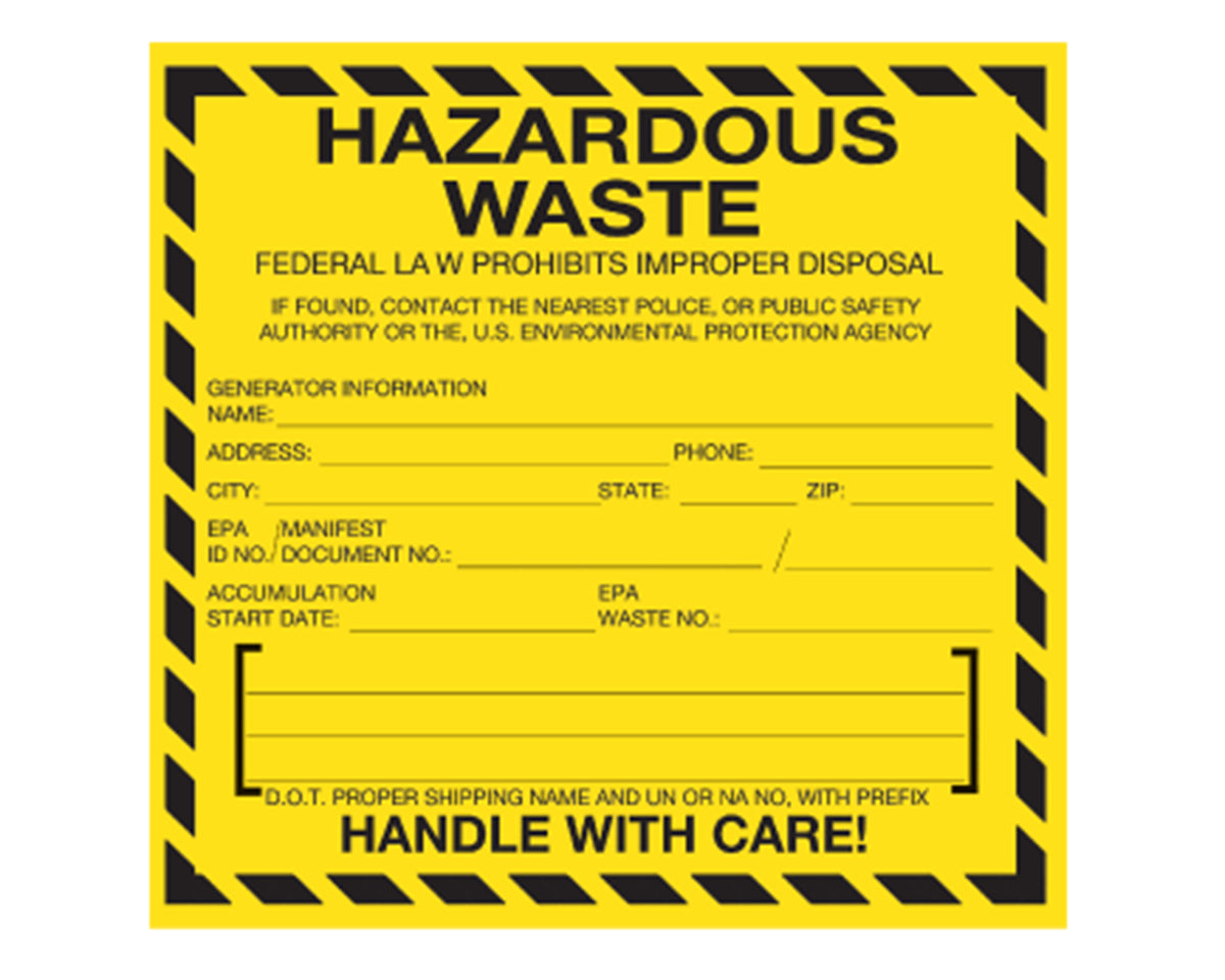 Spill Kit, Content options, Haz-Mat Labels – Loraday