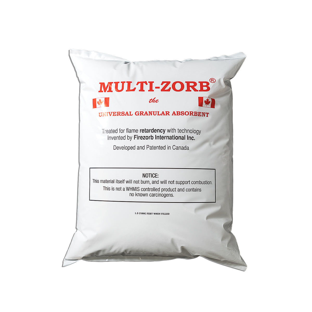 Multi-Zorb 1.5 Cu. Ft. Bags - Universal Granular Absorbent (Multizorb ...